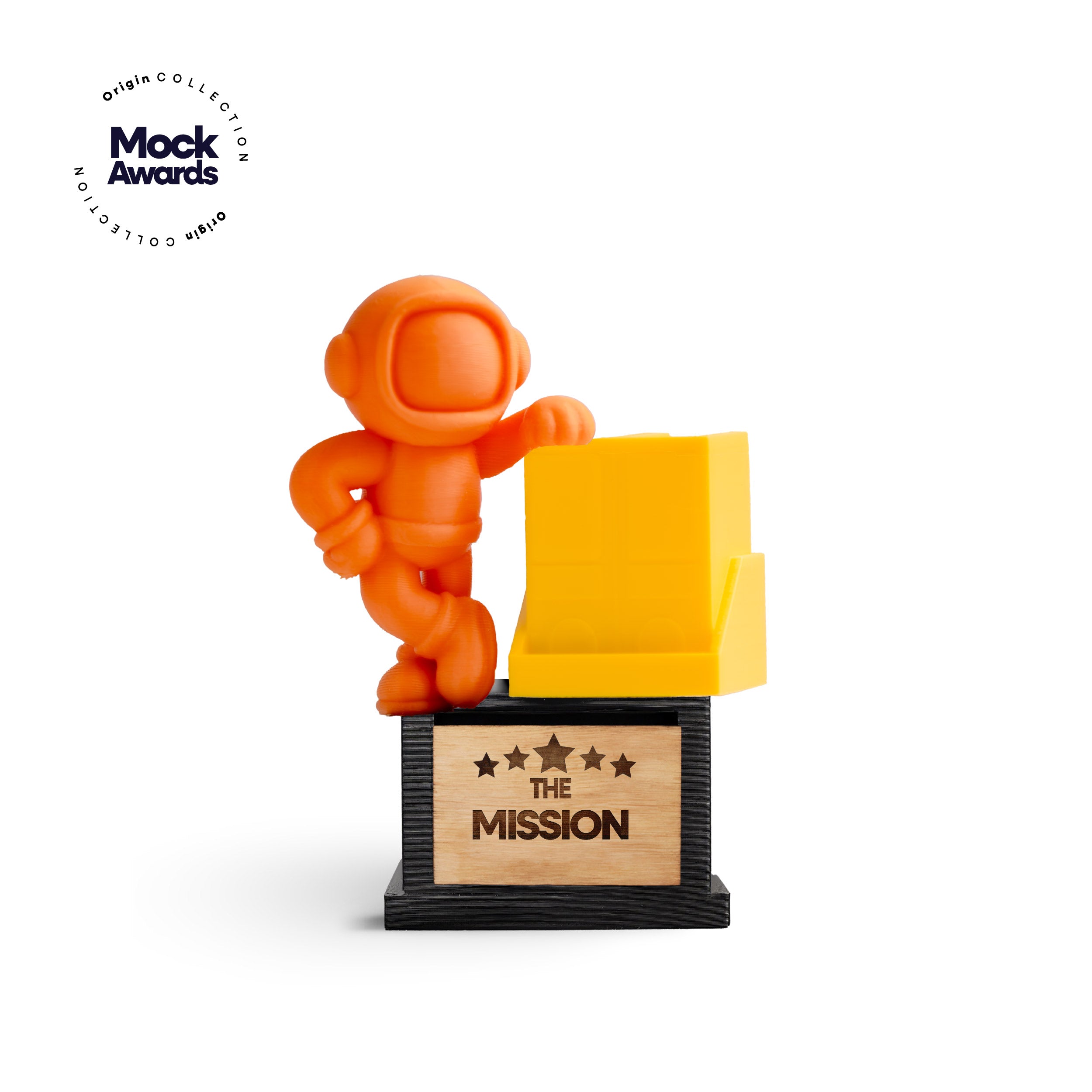 Mission: Accepted Trophy | Custom Achievement Trophy | Personalized 3D ...